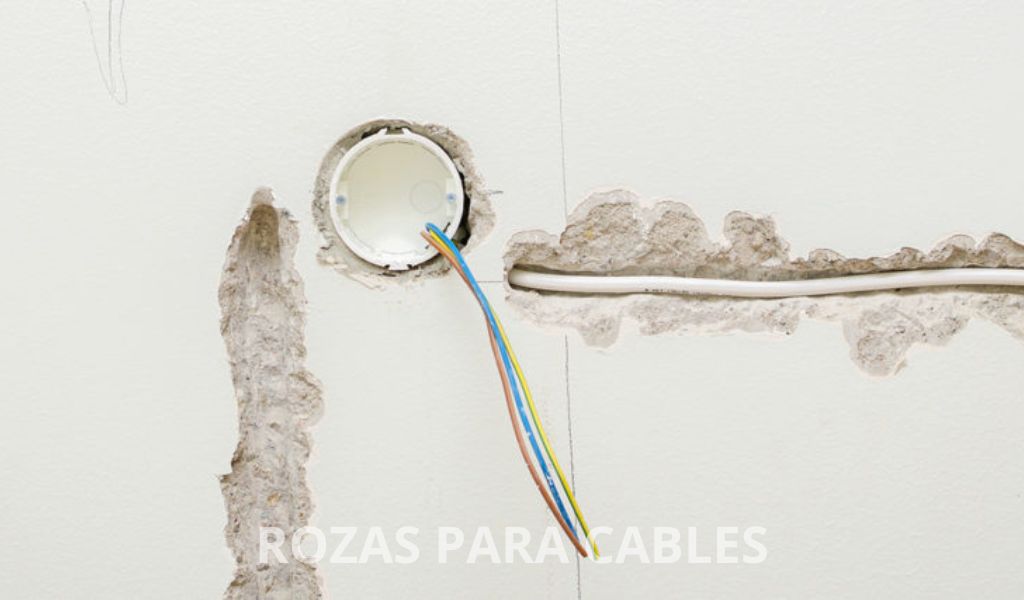 Rozas para electricidad | Como hacerlas bien para pasar cables